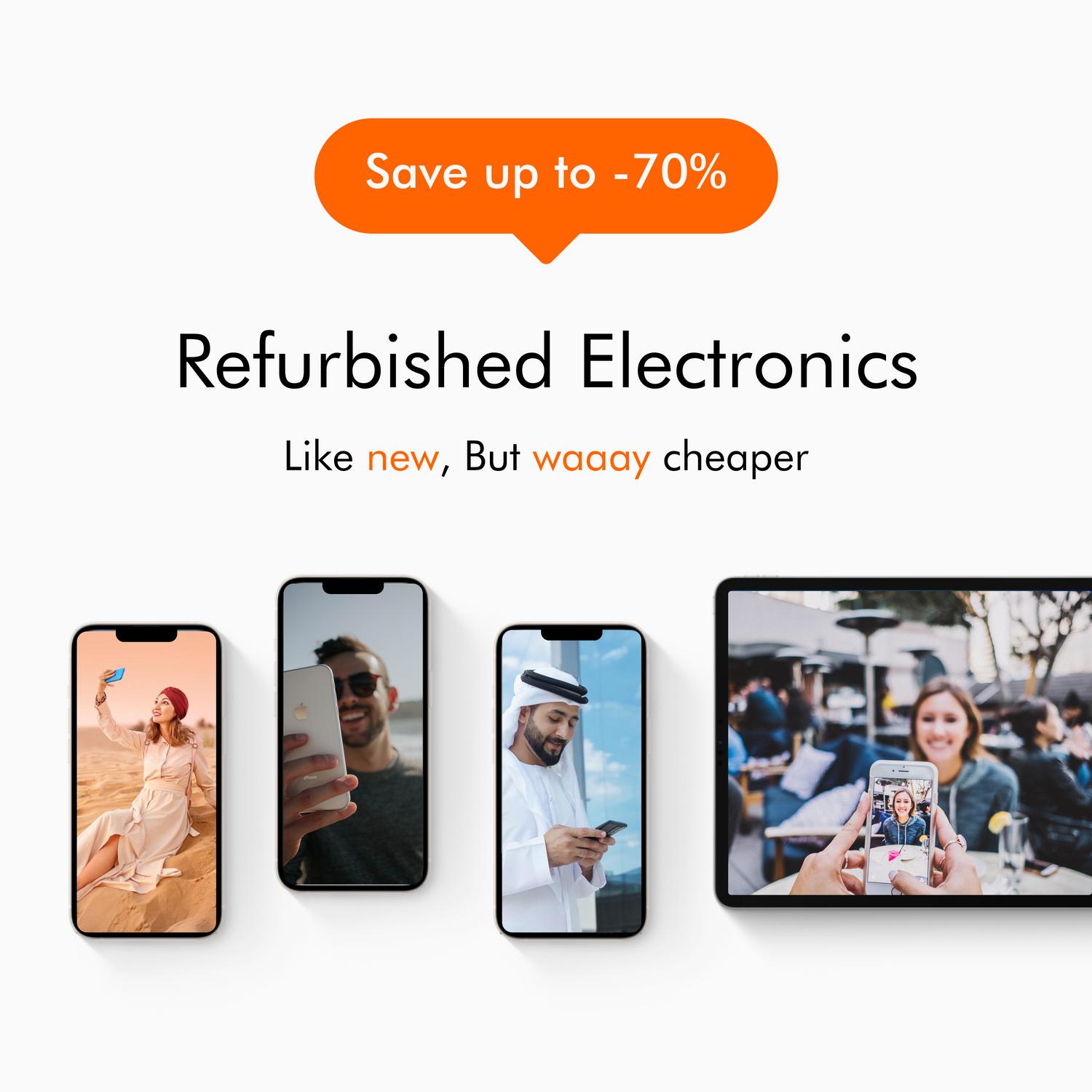 Revibe | Refurbished Electronics in UAE | Smartphones & Laptops